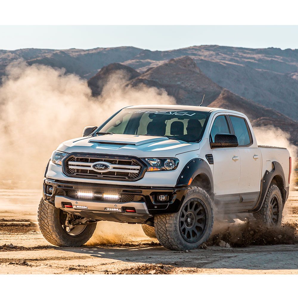 2019 + RANGER SUPER-BOLT FENDER FLARES WITH EXTENSIONS