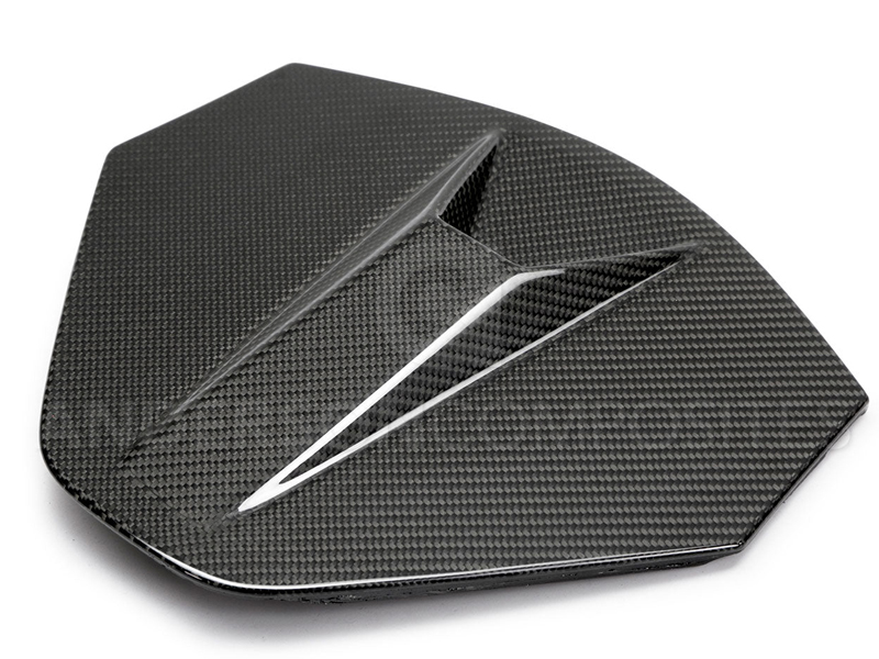 2020-2023 CORVETTE C8 CARBON FIBER REAR CAMERA DECKLID HOUSING PANEL