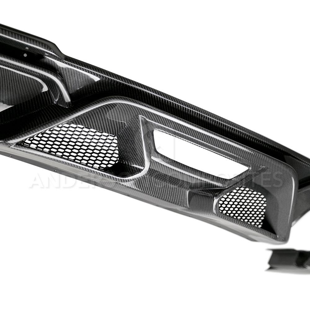 2020 - 2022 MUSTANG SHELBY GT500 CARBON FIBER REAR DIFFUSER