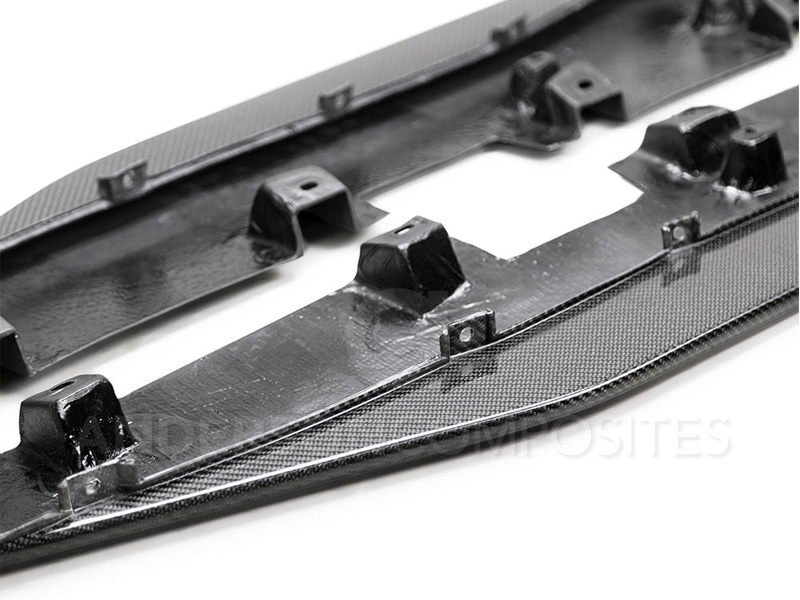 2020 - 2022 MUSTANG SHELBY GT500 CARBON FIBER SIDE ROCKER PANEL ...