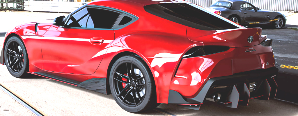 2020-2021 Toyota Supra A90 MKV Centa VR2 Rear Diffuser