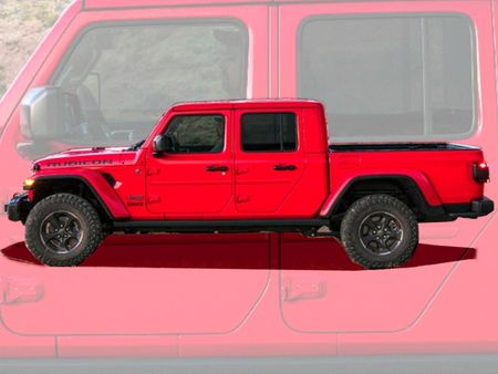 2020-2022 JEEP GLADIATOR PAINTED BODY SIDE MOLDING