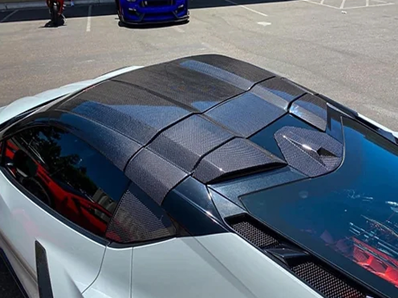 2020-2023 Corvette C8 Widebody RR Carbon Fiber Roof Set Coupe only