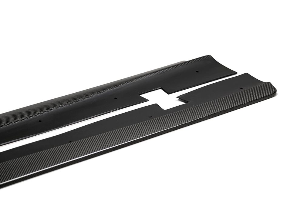 2020-2023 Dodge Charger Widebody Carbon Fiber Rocker Panel Splitters