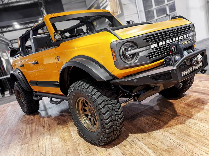 2020-2023 Ford Bronco Air Design Full Wide Off Road Body Kit 4Dr