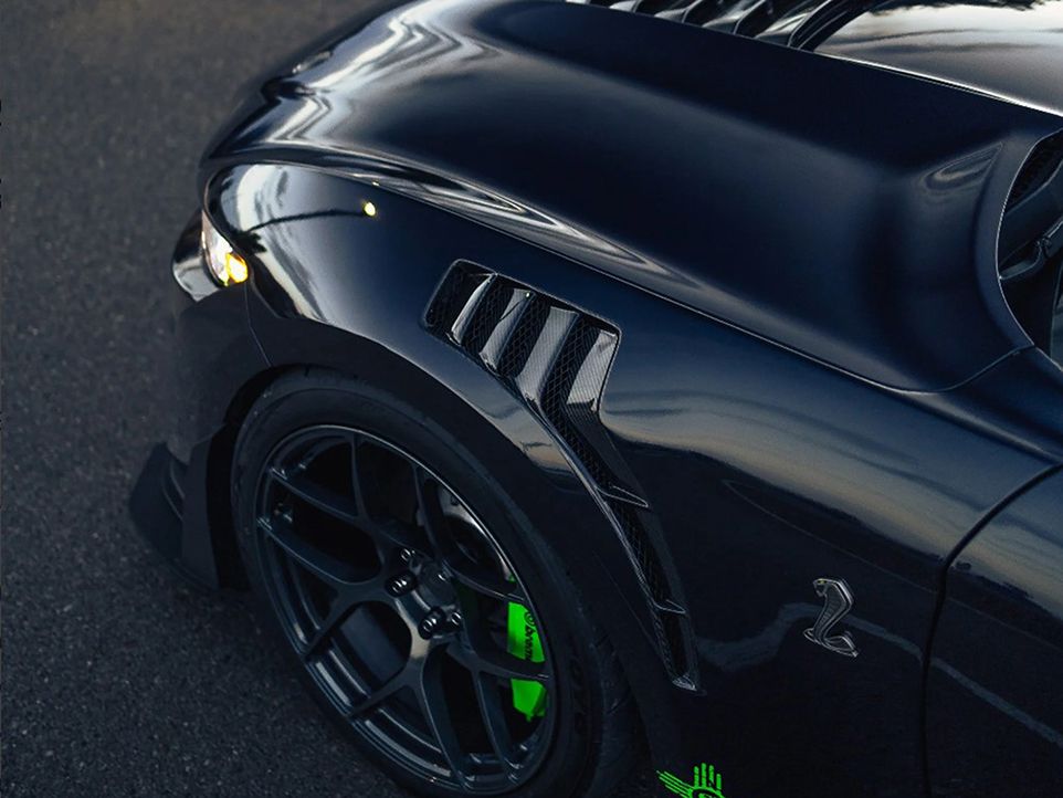 2020-2023 Ford Mustang Shelby GT500 Type-TPF Vented Carbon Fiber ...