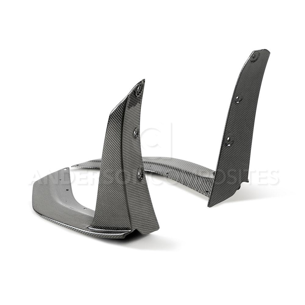 2020-2022 Mustang Shelby GT500 Front Splitter Wickers | AC-FBC20FDMU500