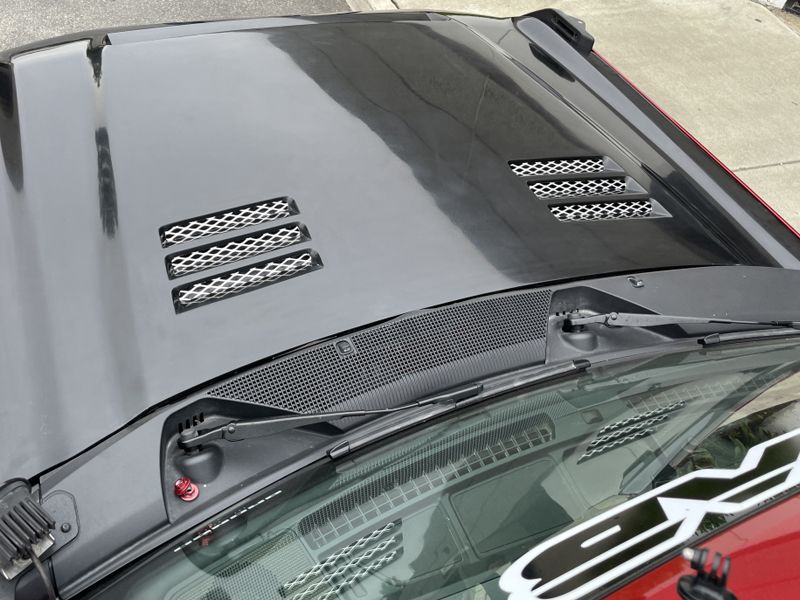 2021-2023 Ford Bronco Ram Air Hood With Heat Extractor