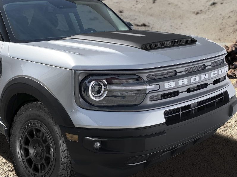2021-2022 Ford Bronco Sport Air Design Custom Style Hood Scoop FO33E01