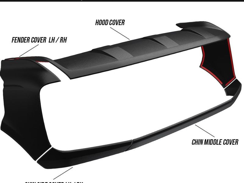 2021-2023 Ford Bronco Armadillo Body Kit 4Dr