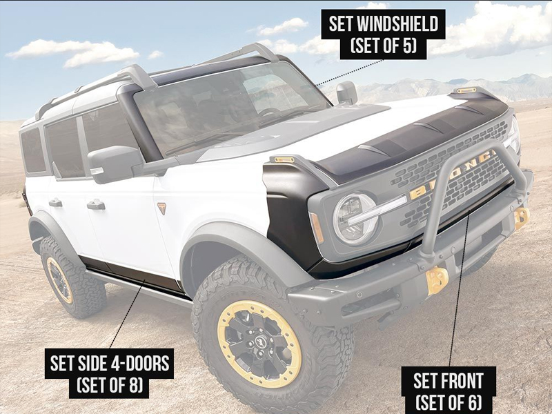 2021-2023 Ford Bronco Armadillo Body Kit 4Dr