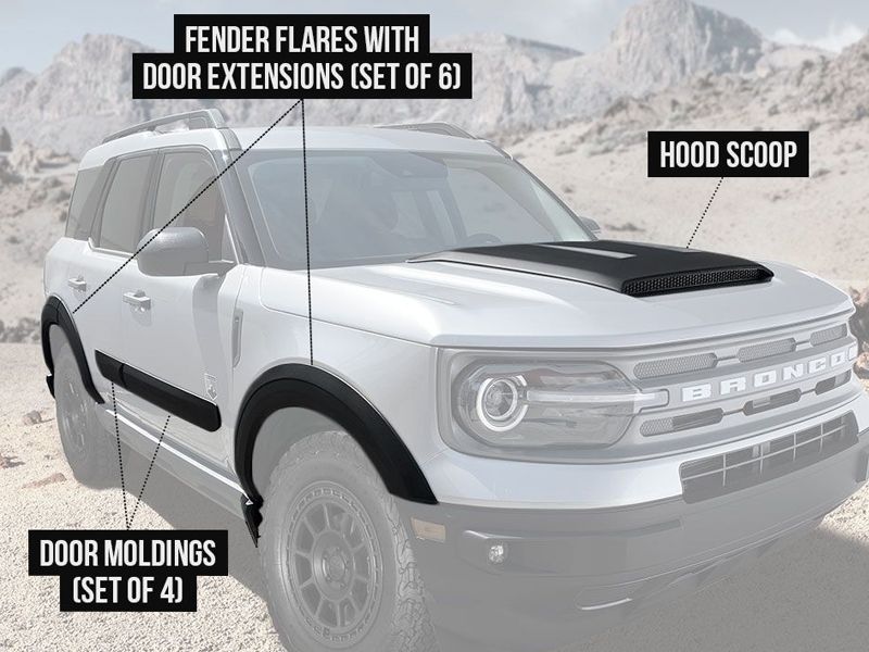 2021-2023 FORD Bronco Sport Custom Body Kit