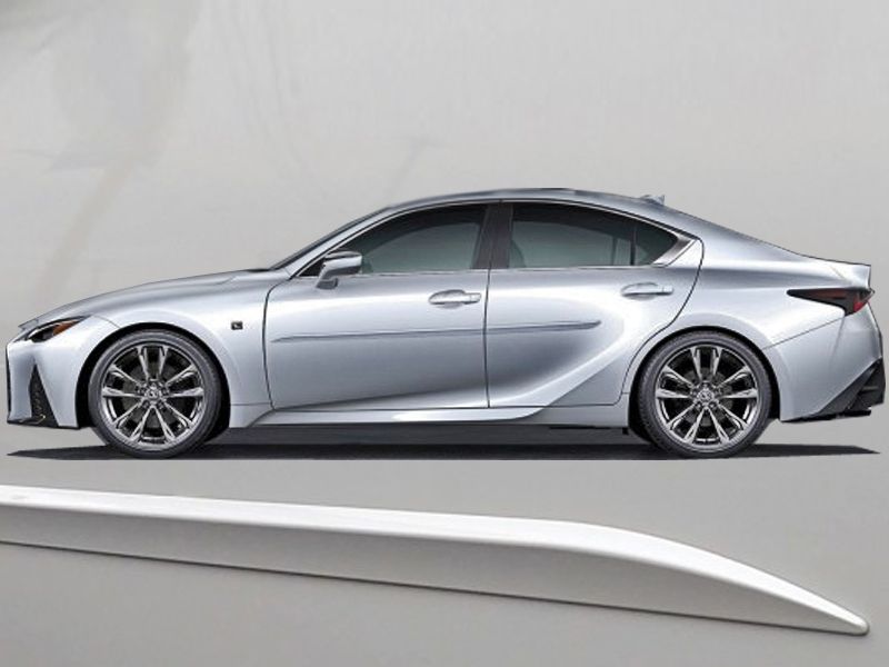 2021-2023 LEXUS IS PAINTED BODY SIDE MOLDING
