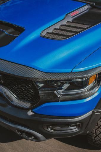 2021-2023 DODGE RAM TRX CARBON FIBER FRONT GRILLE TRIM - UPPER