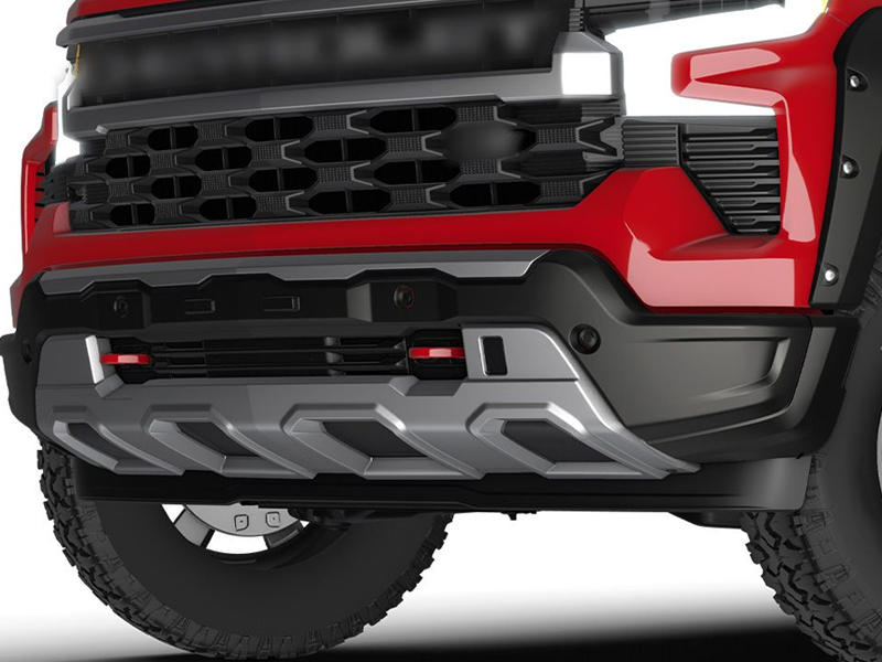2022-2023 Chevrolet Silverado Front Bumper Guard | Fits LT, WT, Custom ...
