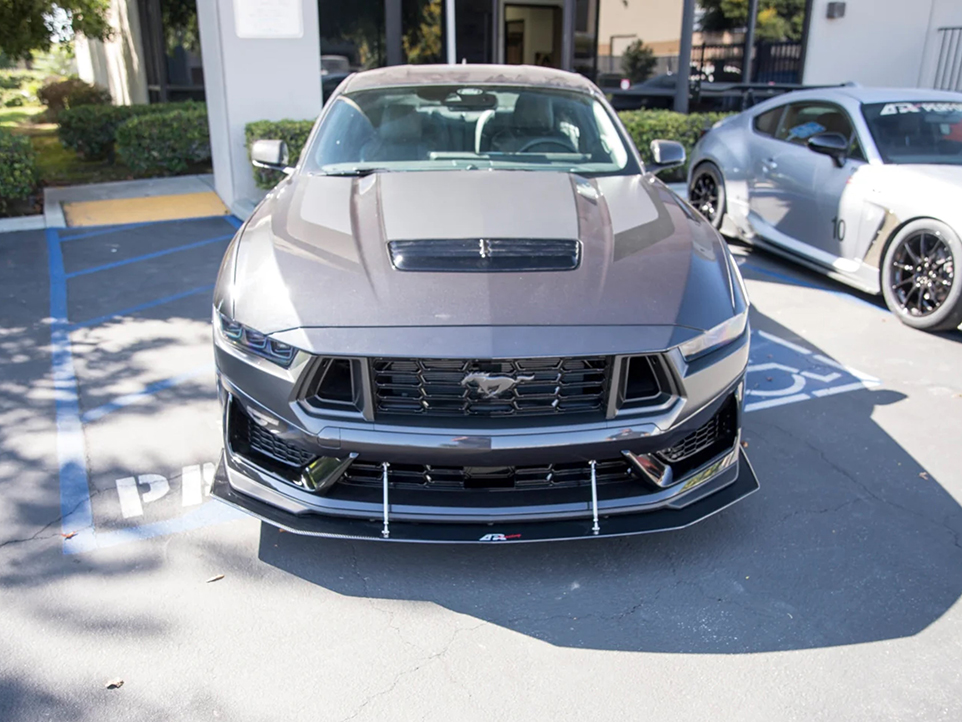 2024 Ford Mustang Dark Horse Base Carbon Fiber Splitter | CW-202402