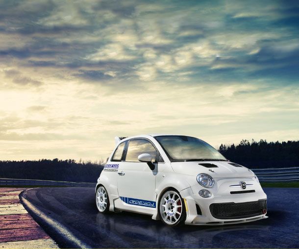 2012-2019 Fiat 500 Turbo Racing Bodykit