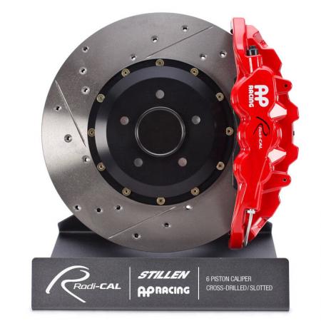 370Z Front 6-Piston Drilled Slotted Big Brake 2009-2014