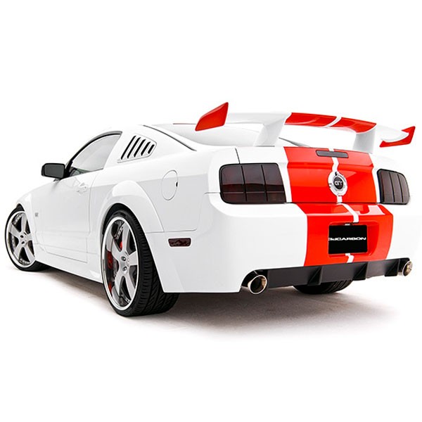 2005-2009 Ford Mustang 3dCarbon Boy Racer Complete Body Kit