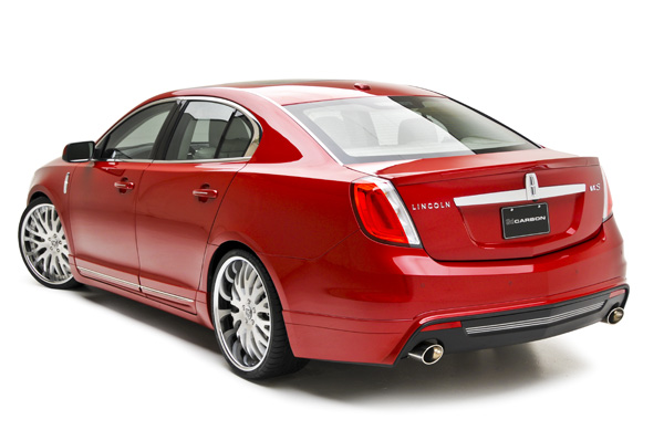 3dCarbon Lincoln MKS Euro Style Rear Deck Lid Spoiler 2009-2011 691588