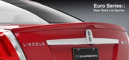 3dCarbon Lincoln MKS Euro Style Rear Deck Lid Spoiler 2009-2011 691588