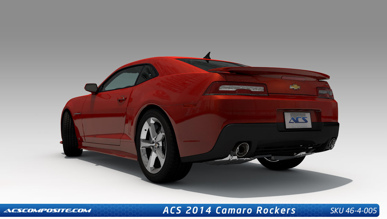 ACS Chevrolet Camaro Side Rockers 2010 2013 33-4-027