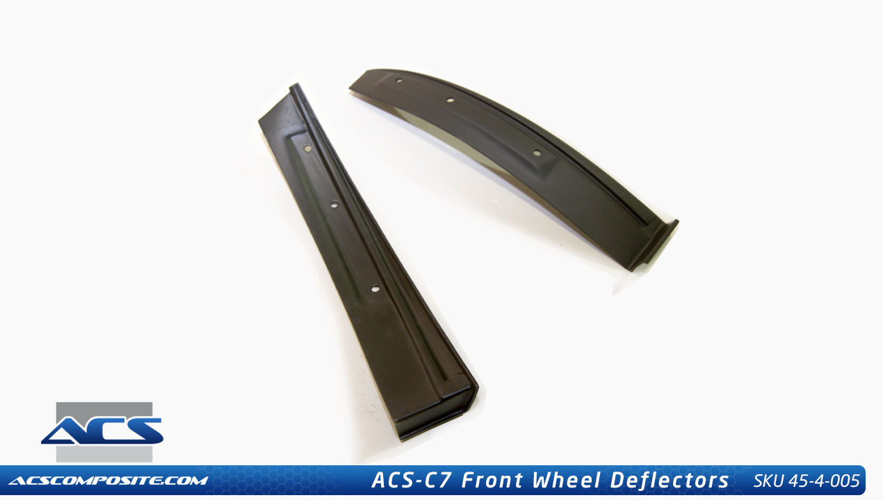ACS Stingray C7 Front Wheel Deflectors 2014 2015 45-4-007