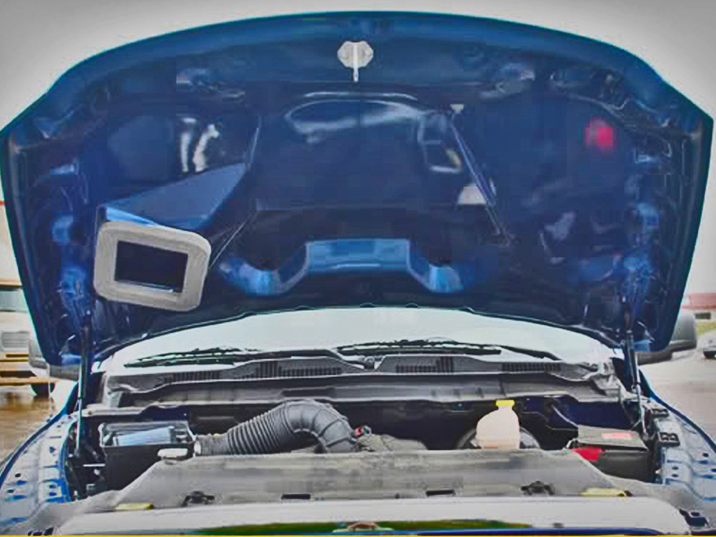 APM Dodge Ram 1500 Power Ram Air Hood 2009-2018 811492