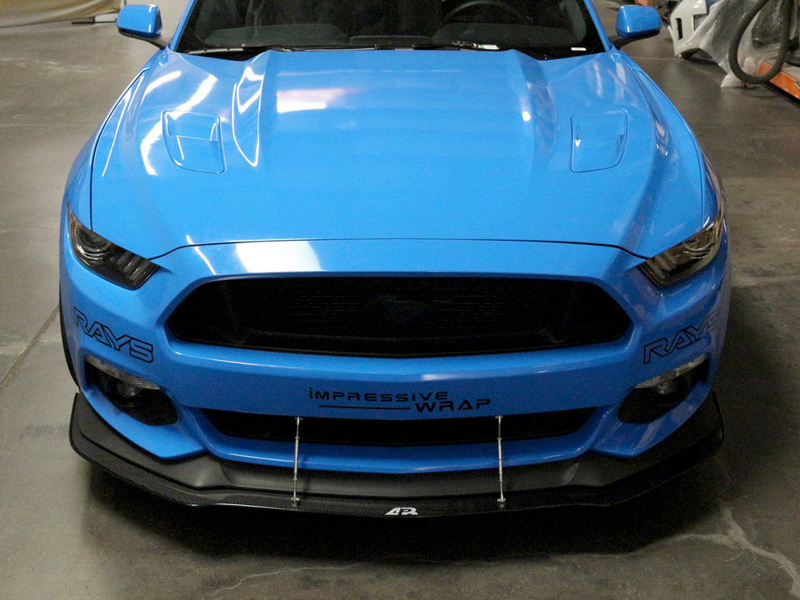 APR CW-201510 2015-2017 Mustang GT Front Carbon Fiber Splitter (w ...