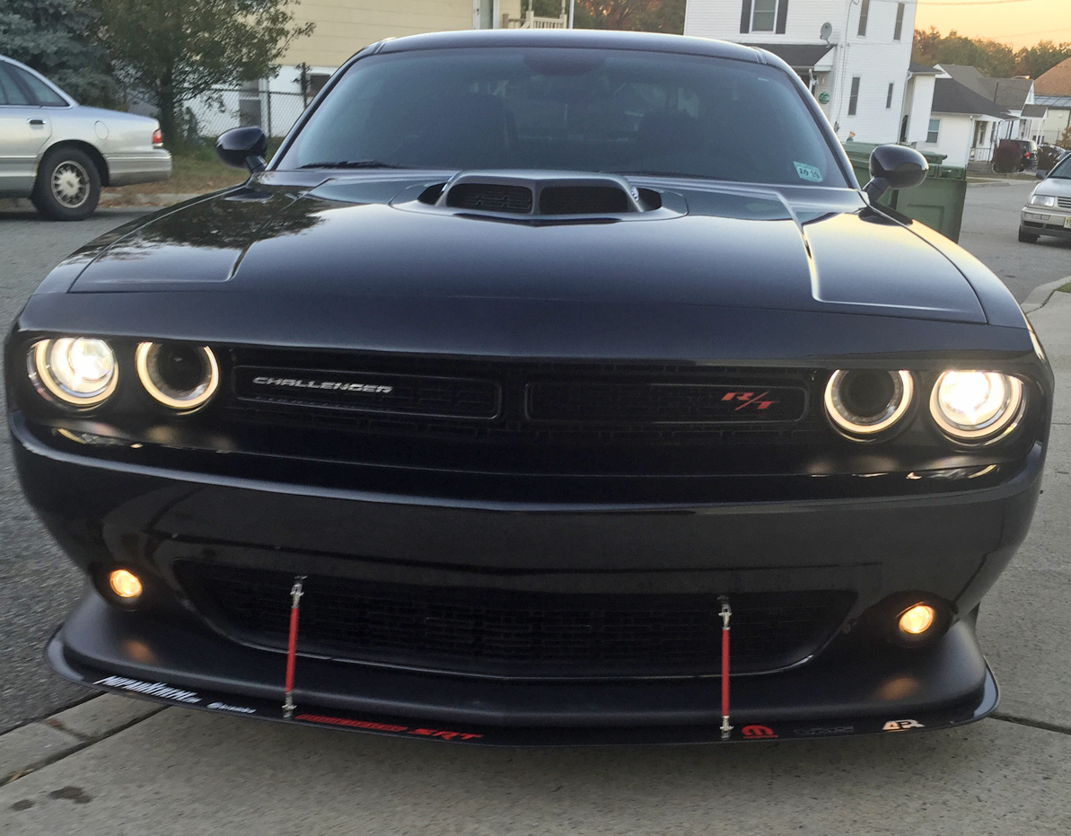 APR CW-723156 Challenger Scat Pack 392 SRT Front Bumper Splitter 2015-2019