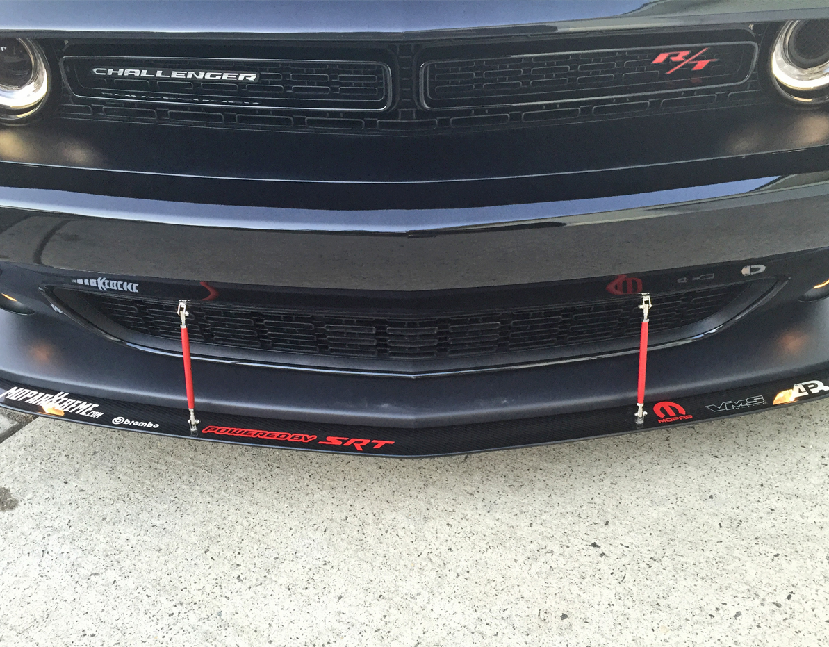 APR CW-723156 Challenger Scat Pack 392 SRT Front Bumper Splitter 2015-2019