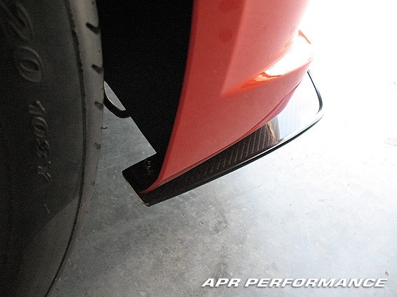 APR Chevrolet Camaro SS Front Wind Splitter Carbon Fiber 2010-2013 CW ...