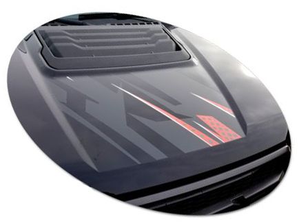 ATD-FRDF150GRPH82 2017-2018 Ford F-150 Raptor Hood Enhancement Graphics Kit