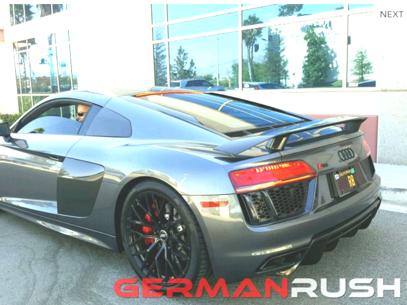 2016-2018 Audi R8 Fiber Glass Rear Diffuser