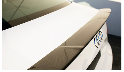 Audi Trunk Spoilers Rear Wings