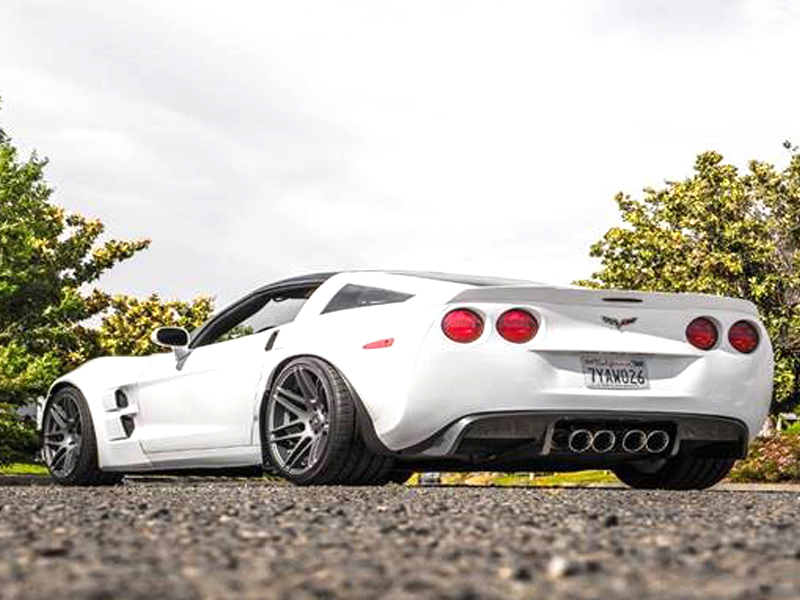 Complete Super Wide Body kit for Chevrolet Corvette C6 Base Model