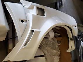 Complete Super Wide Body kit for Chevrolet Corvette C6 Base Model