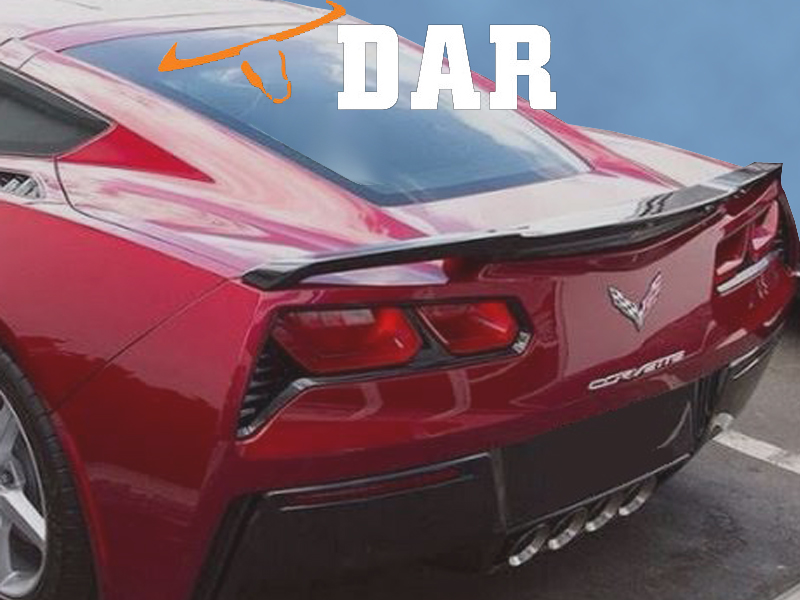 C7 Corvette High Rise Factory Style Spoiler 2014-2017