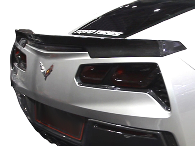 C7 Corvette Stingray Rksport Rear Fiberglass Spoiler