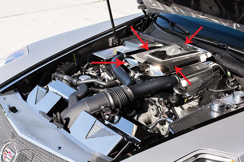 Cadillac XLR-V Engine Dress Up