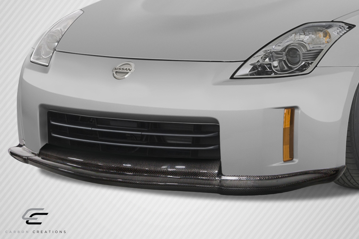 2006-2008 Nissan 350Z Z33 Carbon Creations MZ Front Lip Spoiler
