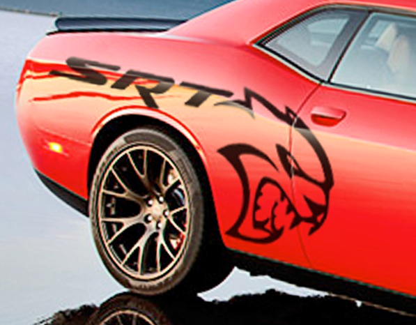 Challenger SRT Hellcat Bodyside Graphics Kit MOPAR 82214963