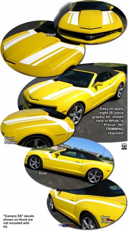 Chevrolet Camaro Pro Touring Style Graphics Kit 2010-2015 ATD-CHVCMROGRPH90