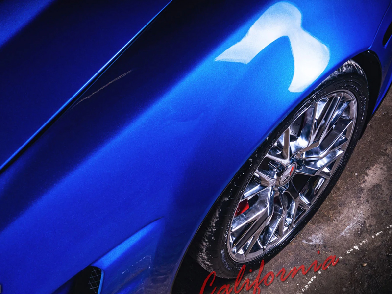 Chevrolet Corvette C6 Front Fenders ZLR Super Wide ZR1 Style