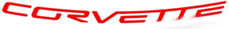 Chevrolet Corvette C6 Windshield Lettering Decals 2005-2013