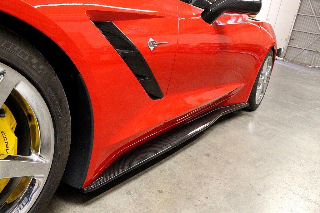 APR CF-700002 Corvette C7 Carbon Fiber Fender Vents 2014-2019