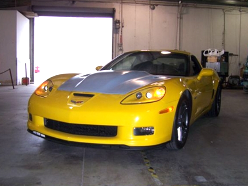 Corvette C6 Rksport Supercharger Z6 Hood 16011010