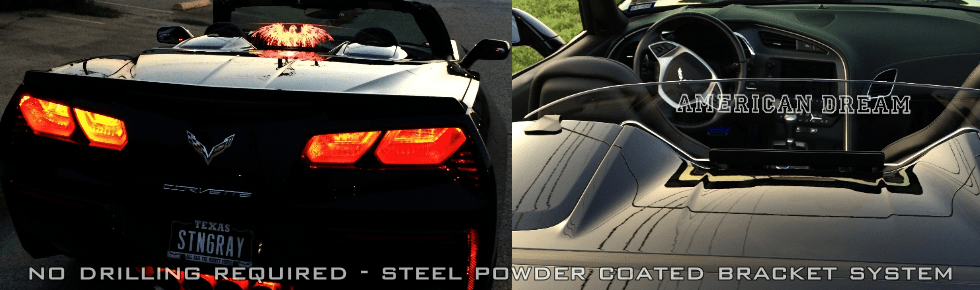 Corvette C7 + Z06 Convertible 2014-2016 Wind Restrictor