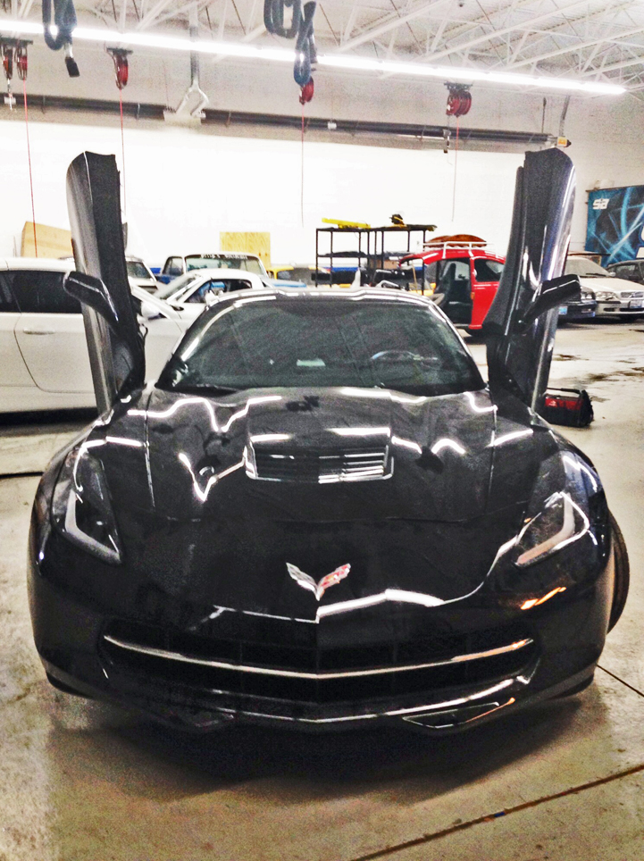 Corvette C7 Lambo Vertical Door Kit Chevrolet 2014-2019 VDCCHEVYCORC714