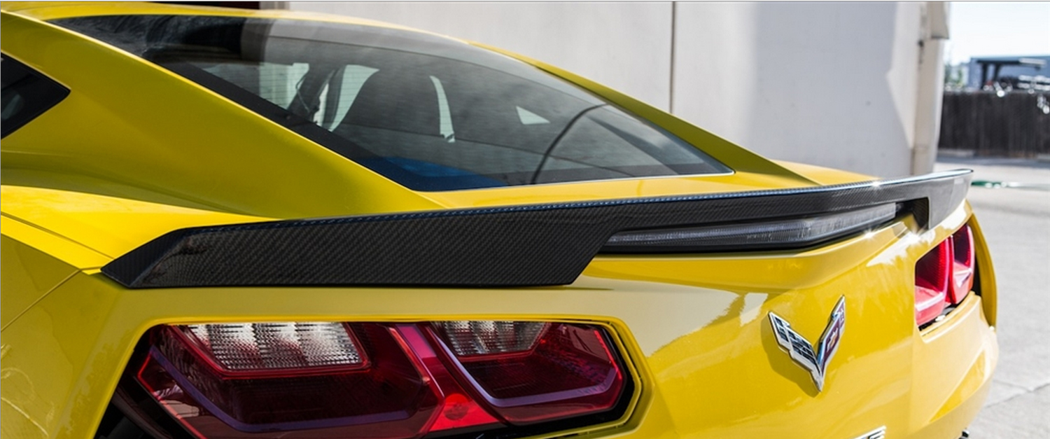Trufiber C7 Stingray Carbon Fiber DCA54 Rear Spoiler TC30221-DCA54